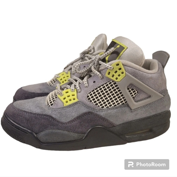 Jordan | Shoes | Size 8 Air Jordan 4 Retro Se Mid Neon 95 Shoes ...